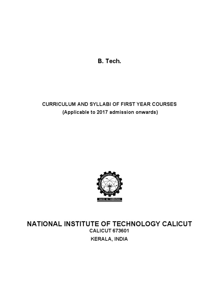 First Year BTech Curriculum | PDF | Ordinary Differential Equation | Force
