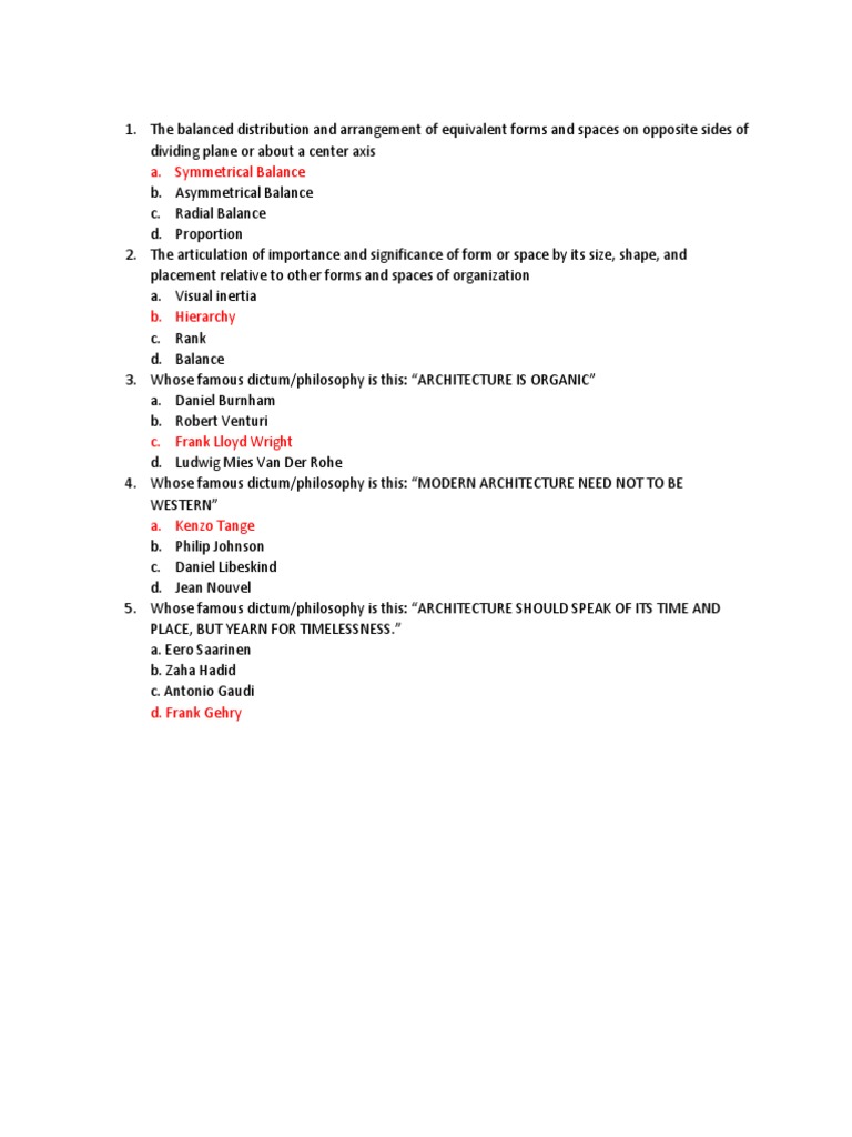TOA Questions | PDF | Shape | Symmetry