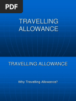 Central Govt TA/DA Rules Overview | PDF