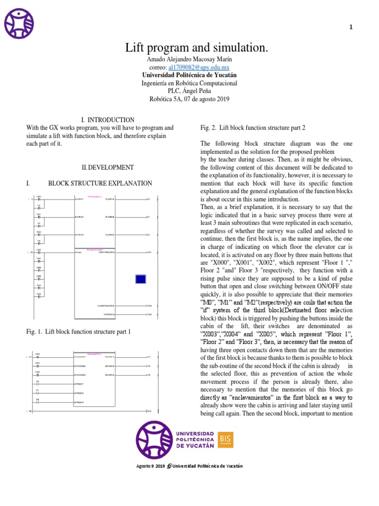 Lift Program and Simulation | PDF | Subroutine | Elevator