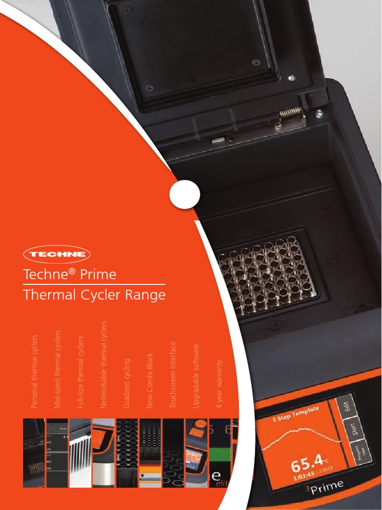 Techne Prime Leaflet | PDF | Personal Computers | Polymerase Chain Reaction