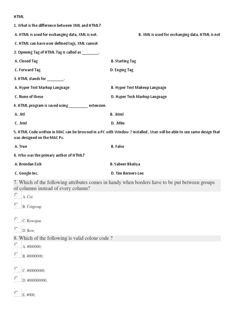 Html Pdf Html Element Html