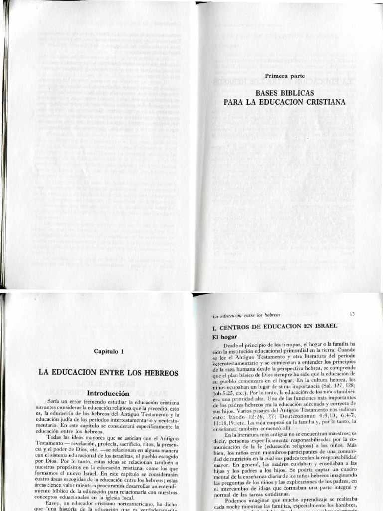 Bases para La Educacion Cristiana - Hayward Armstrong (Parte 1) | PDF ...