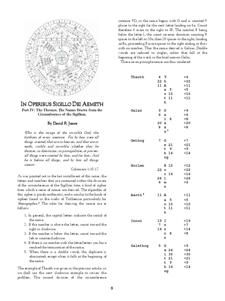Enochian Tutorial | PDF