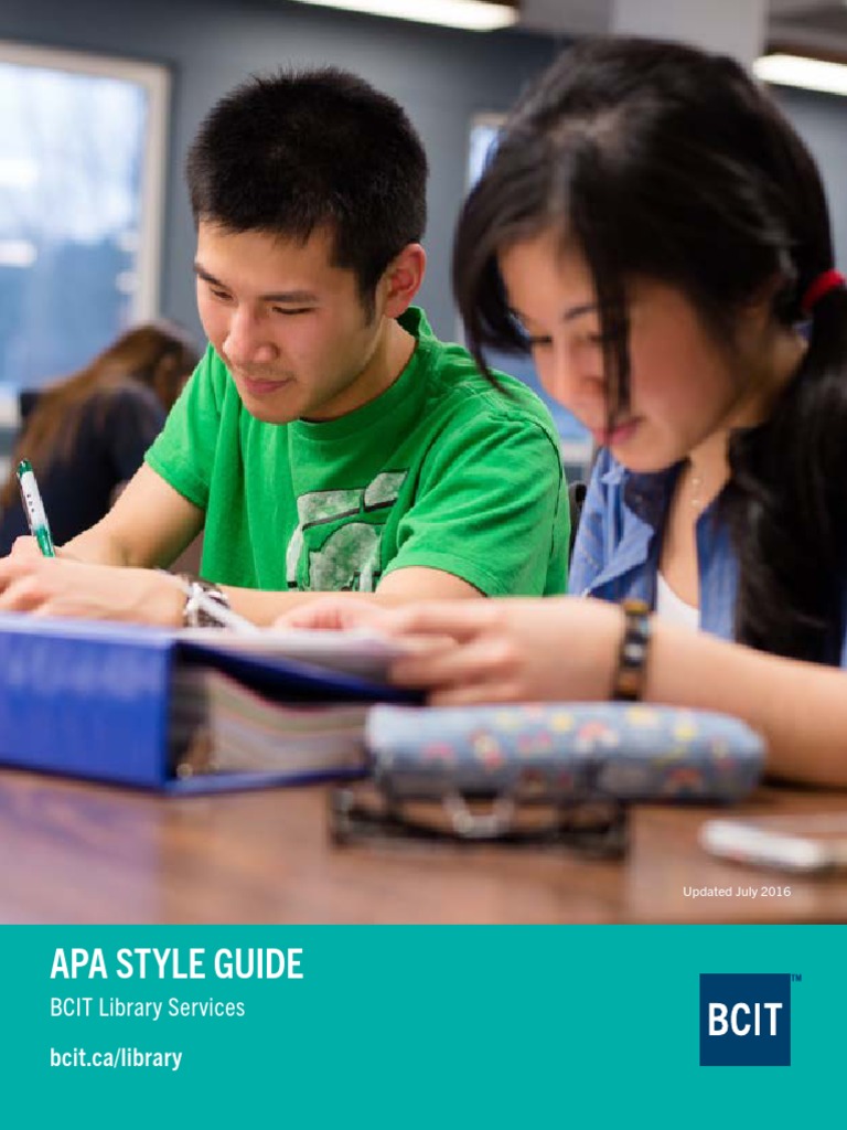 Apa Style Guide | PDF | Digital Object Identifier | Citation
