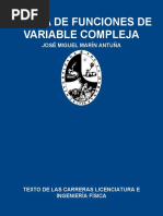 Variable Compleja, (Nueva Edición) - Eduardo Espinoza Ramos | PDF