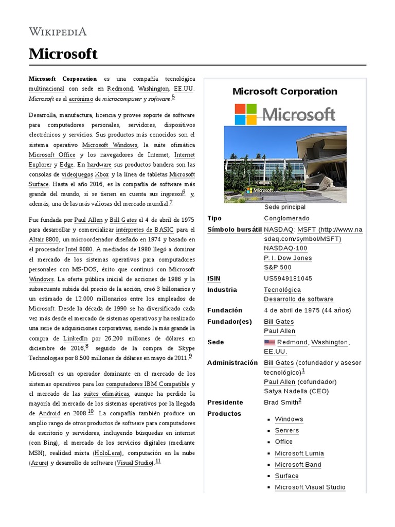 Microsoft | PDF | Microsoft Windows | Microsoft