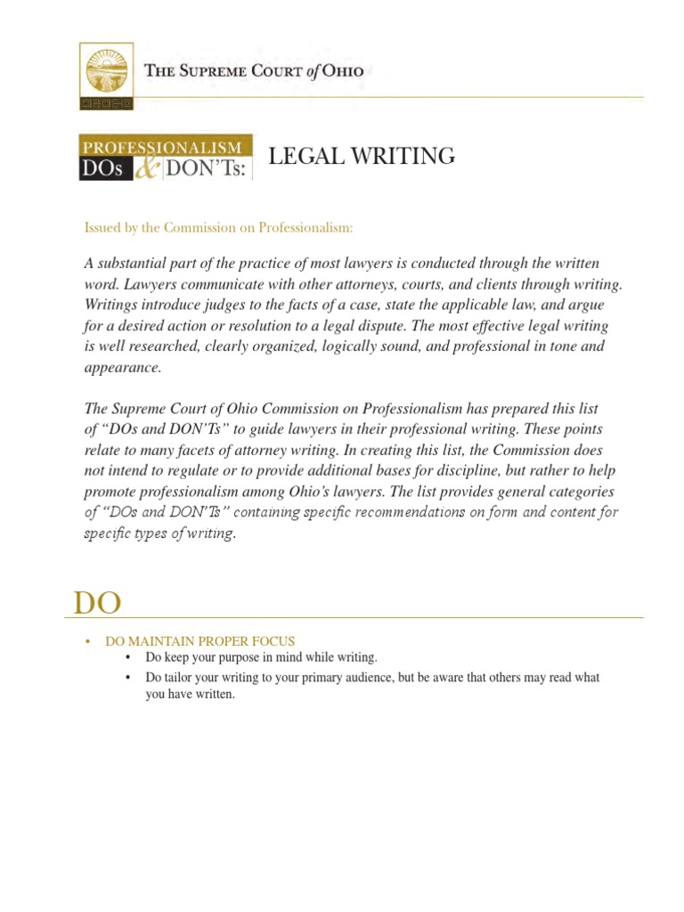 Legal Writing | PDF | Case Citation | Comma