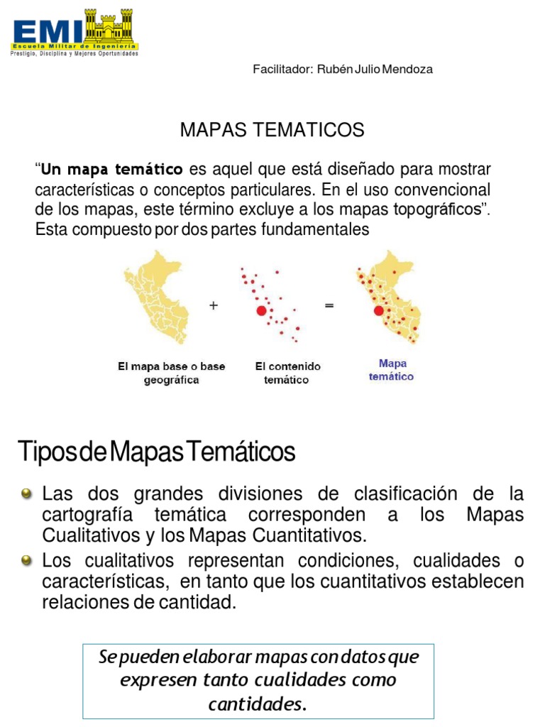 Características Y Tipos De Mapas Temáticos Pdf Mapa Los Símbolos