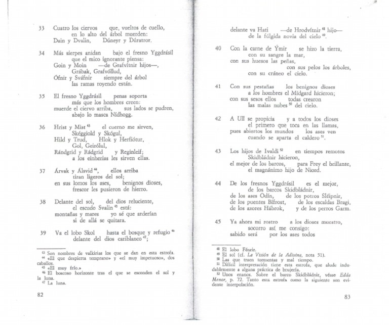Edda Mayor: Mitología y Dioses Nórdicos | PDF | Paganismo germánico ...