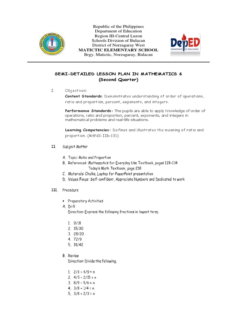 Matictic Elementary School | PDF