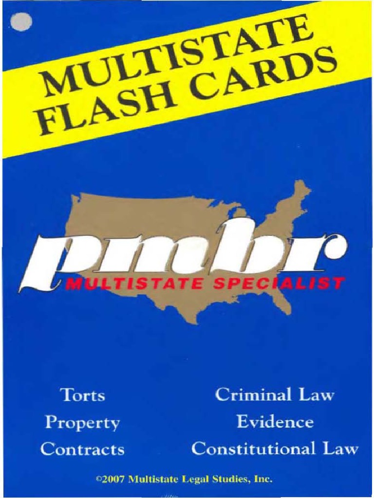 PMBR Flash Cards - Constitutional Law - 2007 PDF | Download Free PDF ...