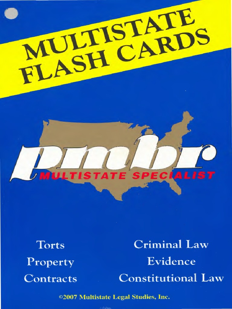 PMBR Flash Cards - Criminal Procedure - 2007 | Download Free PDF ...