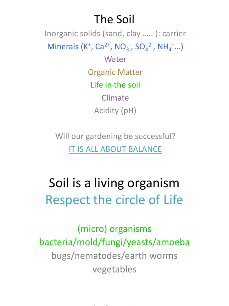The Soil: Inorganic Solids (Sand, Clay ..) : Carrier | Download Free ...