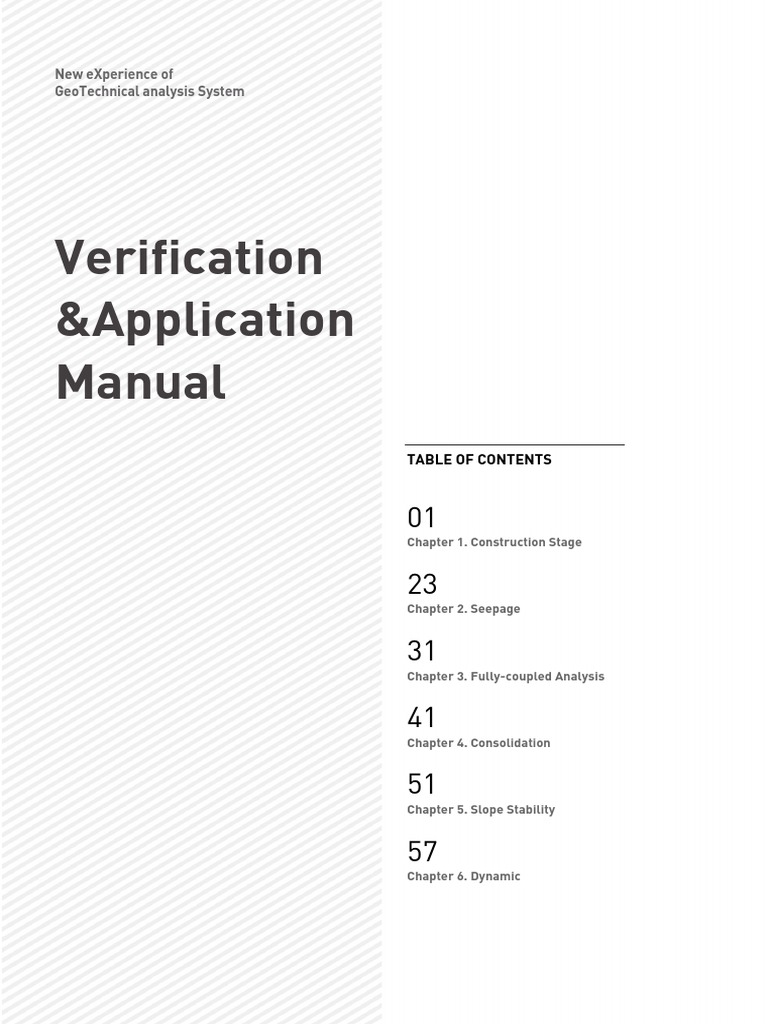 GTS NX Verification and Application | PDF | Soil Mechanics | Economic ...