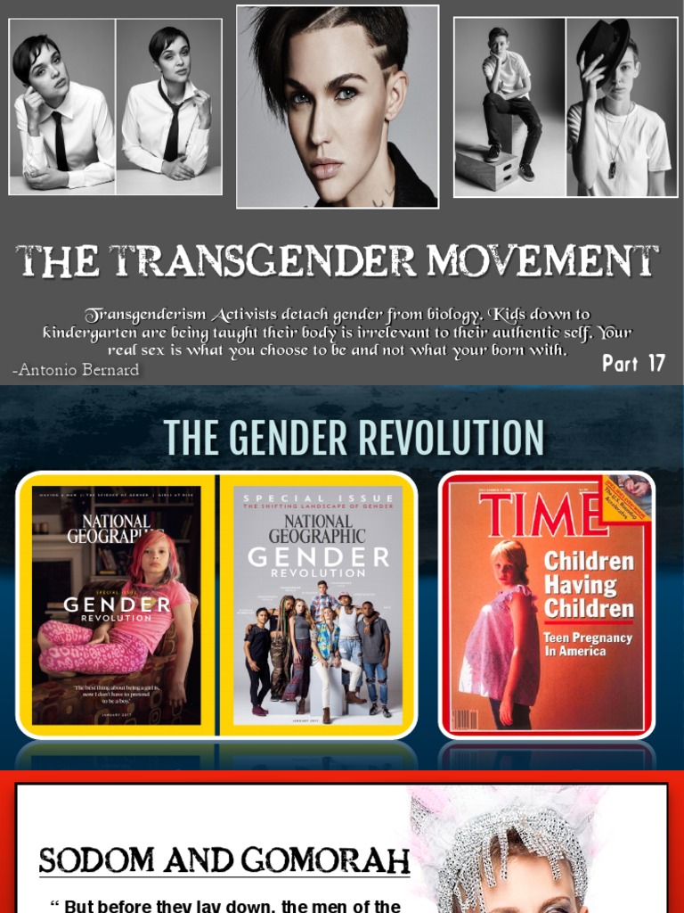 The TRANSGENDER Movement - Gender Revolution and Religious Liberty ...