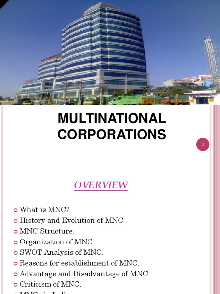 Multinational Corporations | PDF | Multinational Corporation | Economies