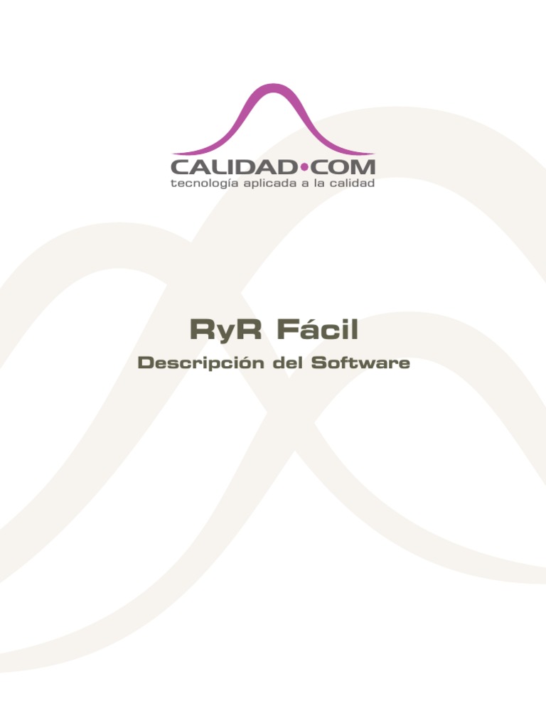 Ryr R Y R FACIL | PDF | Calibración | Medición