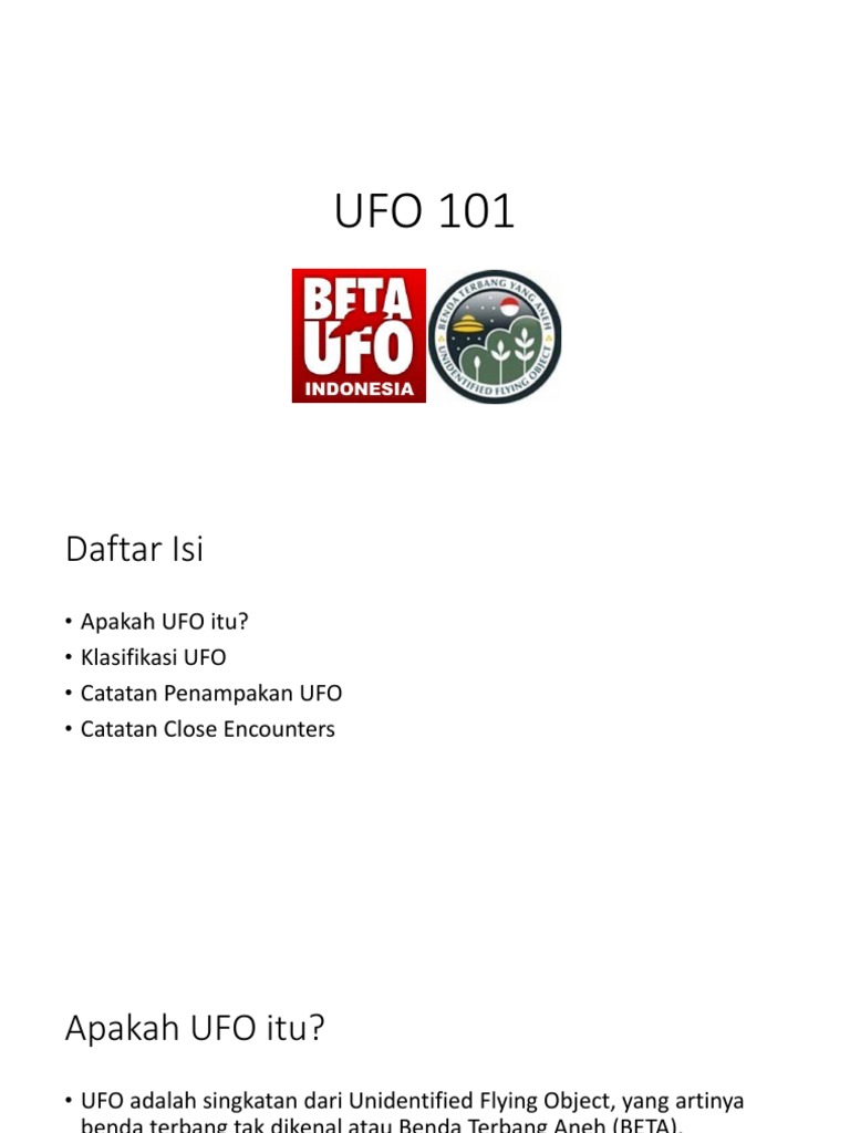 Ufo 101 Beta-Ufo | PDF | Dewasa Muda