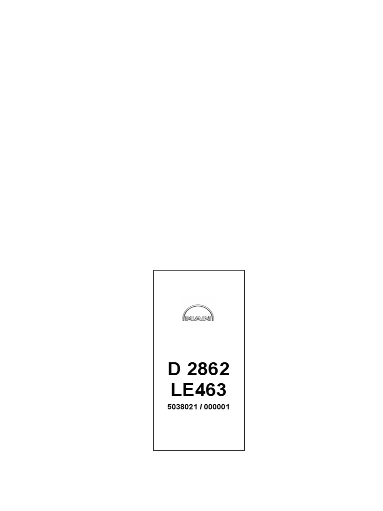 Part Catalog D2862 LE463 | PDF | Turbocharger | Fuel Injection