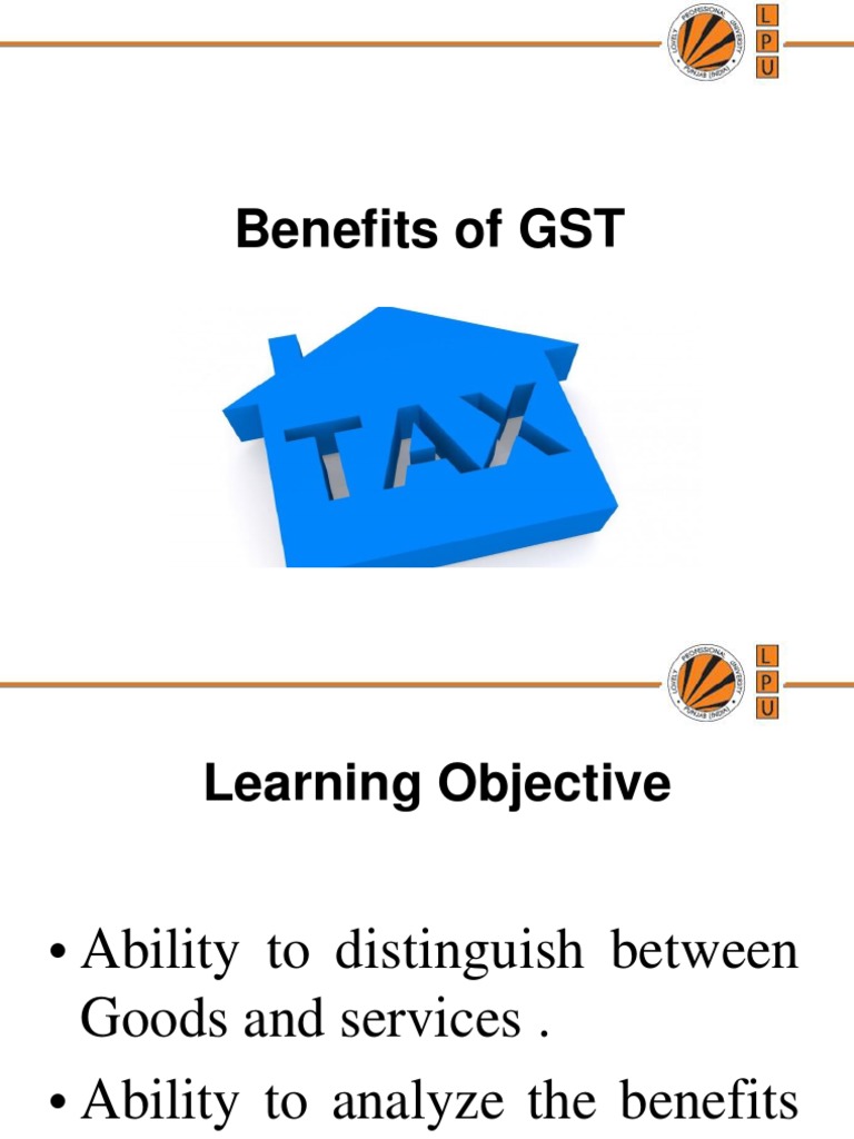 Benefits of GST | PDF | Value Added Tax | Public Finance