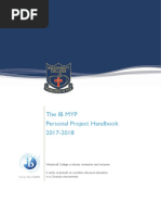 IB Personal Project Ideas 1 | PDF