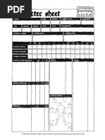 WFRP 1st Edition Character Sheet | PDF | Military Technology | Military ...