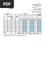 TOS Template - Word | PDF