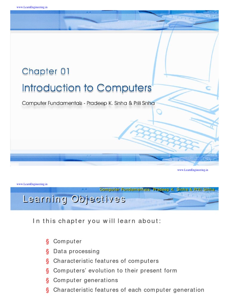 Computer Fundamentals P.K Sinha (By Yogi) - by WWW - LearnEngineering.in PDF | PDF | Computer ...