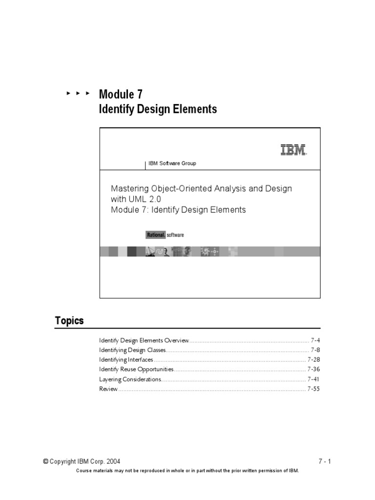 Mastering Object-Oriented Analysis and Design With UML 2.0 | PDF ...