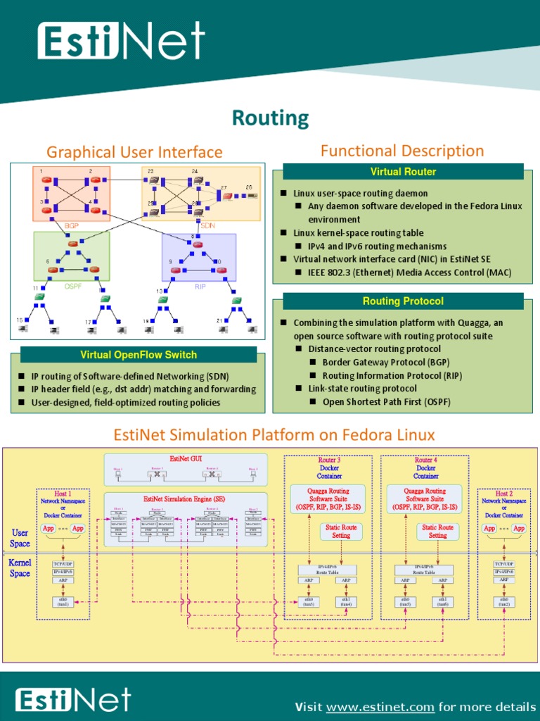 Routing: Graphical User Interface Functional Description | PDF | Routing | Router (Computing)