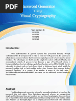 Graphical Password Authentication System | PDF | Password | User ...