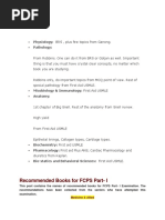 FCPS Part 1 Study Material Overview | PDF