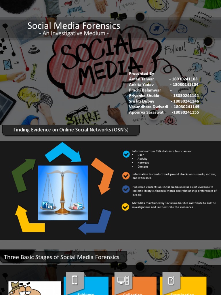 Group 4 - Social Media Forensics | Download Free PDF | Forensic Science ...