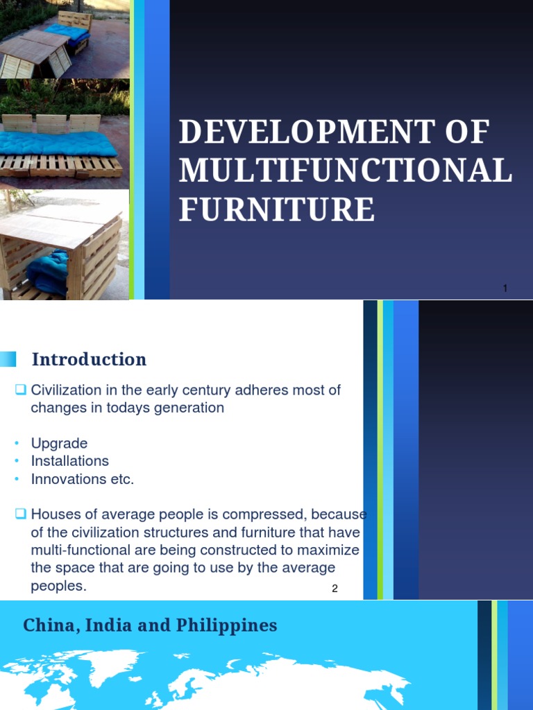 Development of Multifunctional Furniture | PDF | Wood | Furniture