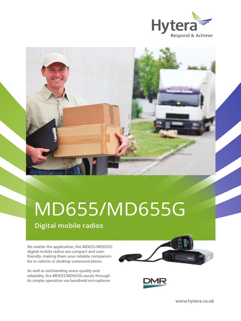 MD655/MD655G: Digital Mobile Radios | PDF | Cable Television | Radio