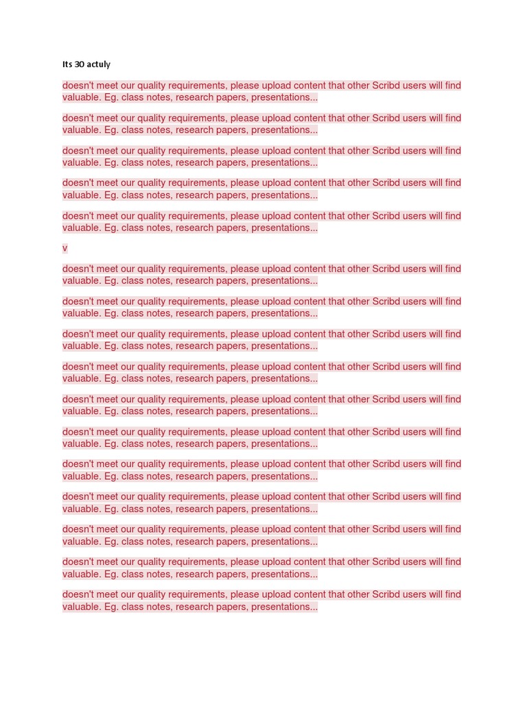 Its 30 Actuly | PDF | Scribd | Computer Network