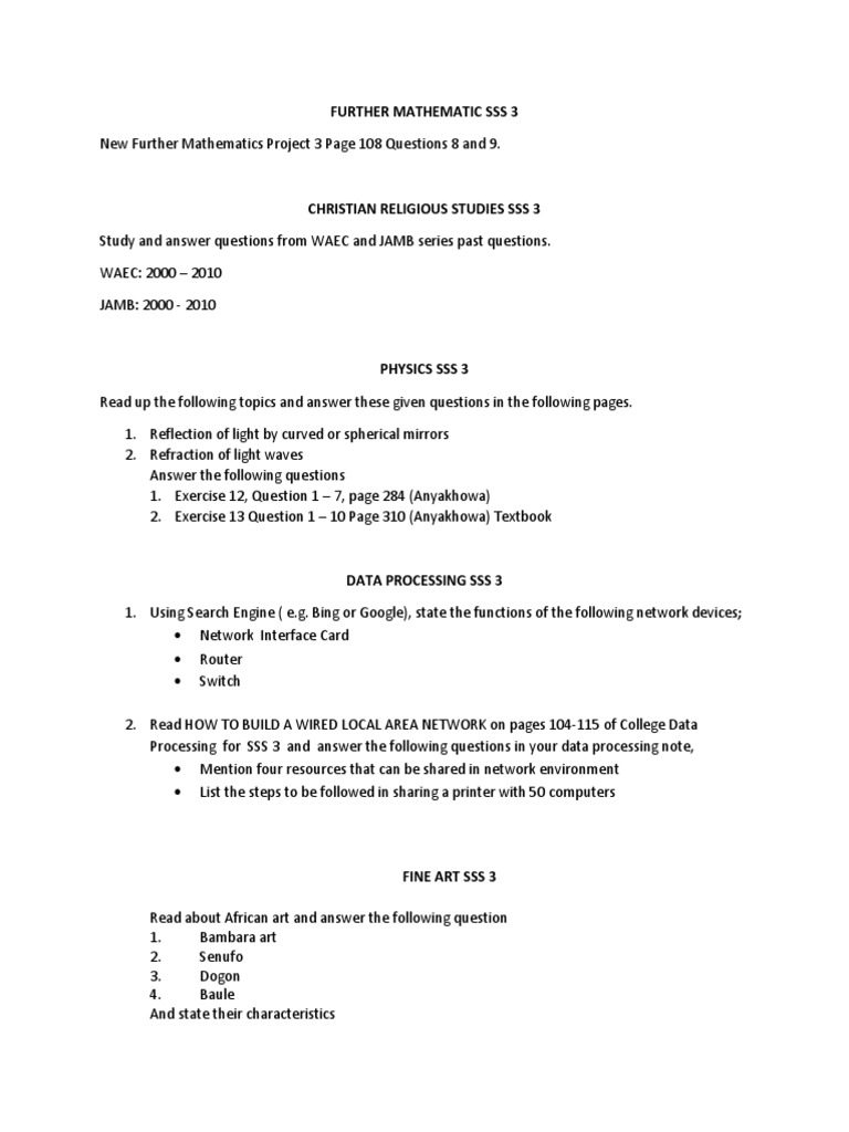 SSS 3 | Download Free PDF | Computer Network | Nature