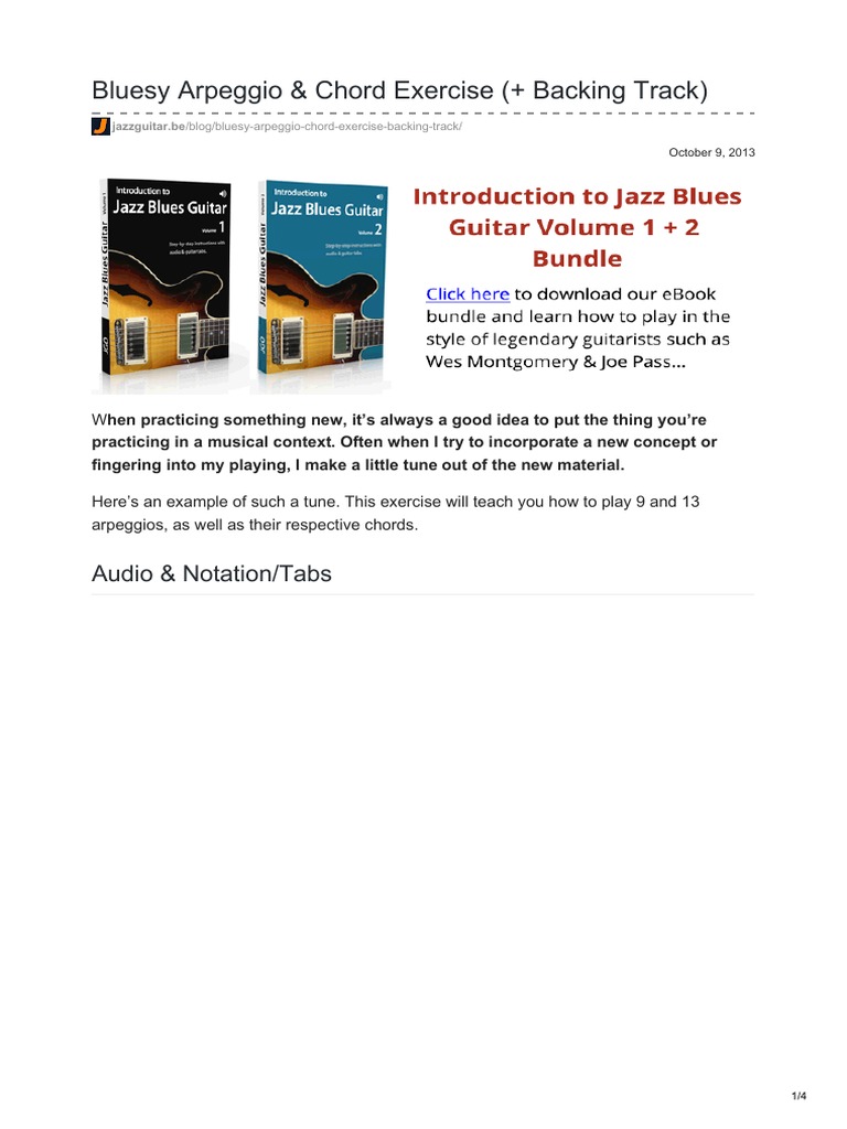 Blues Tutorial | PDF