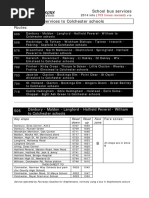 Timetable E1-E2 | PDF