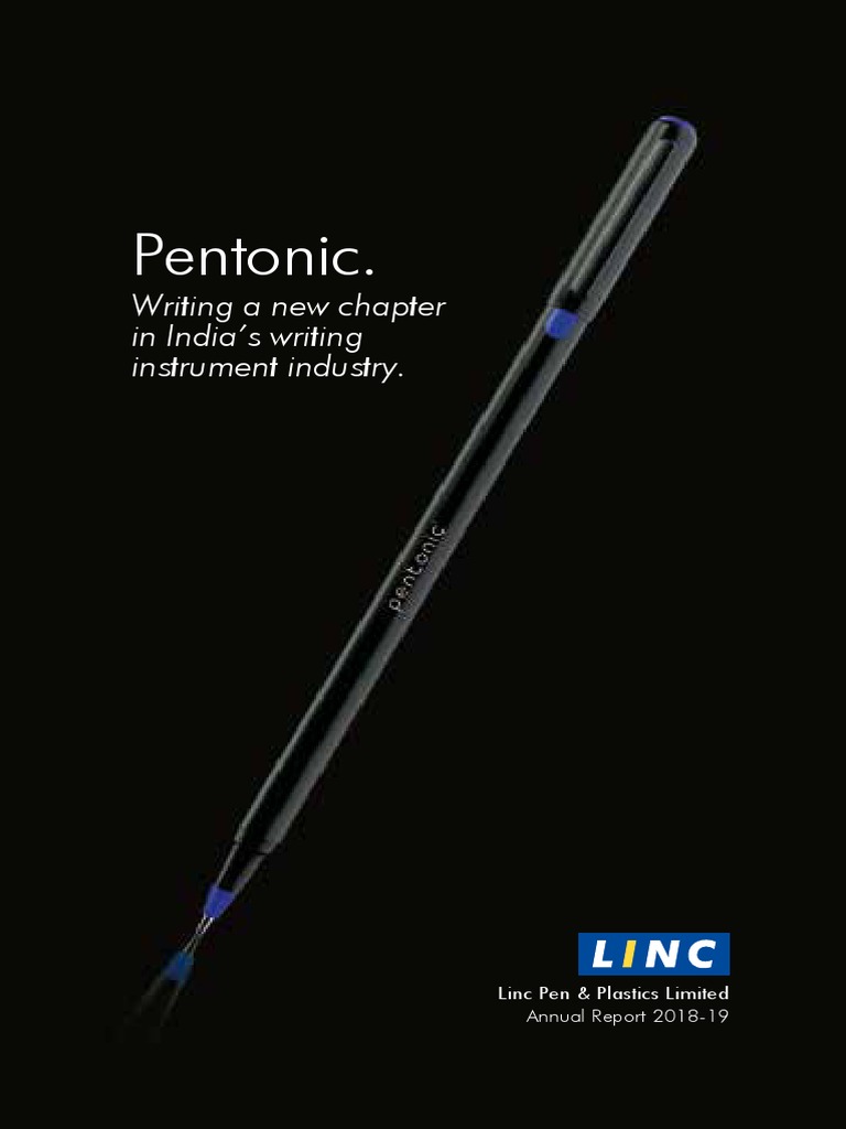 Charting a New Course: Linc Pen & Plastics Limited Annual Report ...