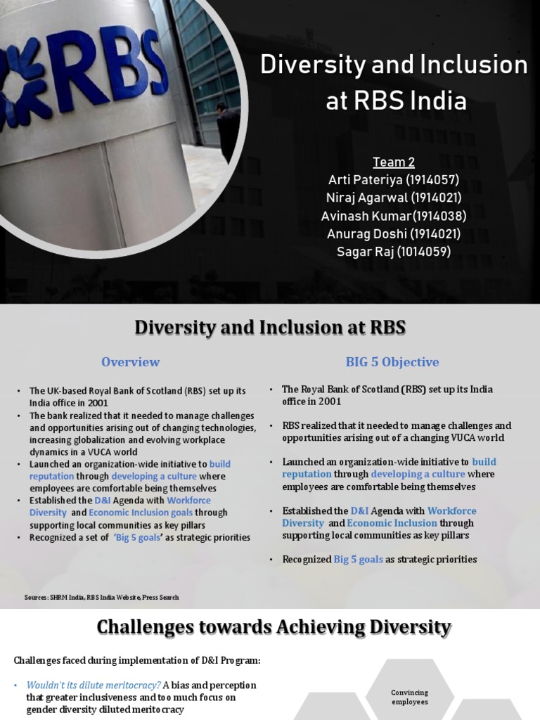 Group 2 - Innovative HR Practices - RBS | PDF