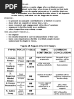 AP English Language Argumentative Essay Template (With Examples) | PDF ...