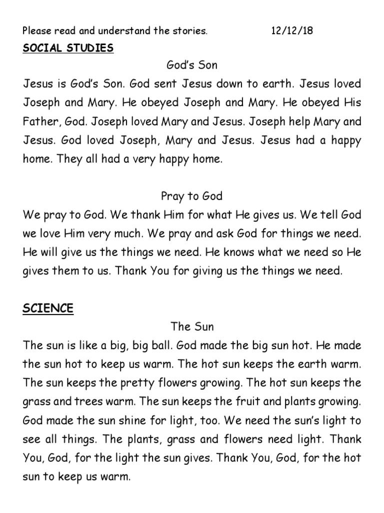 Reading Material | PDF