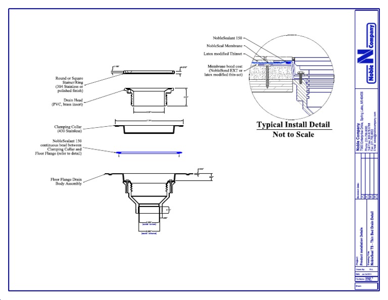 Typical Install Detail: (Socket Bottom) | PDF | Nature