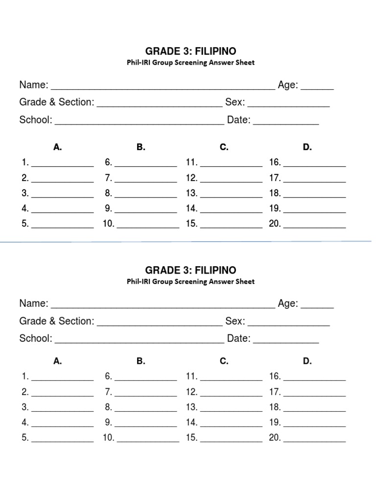 GST Answer Sheet | PDF