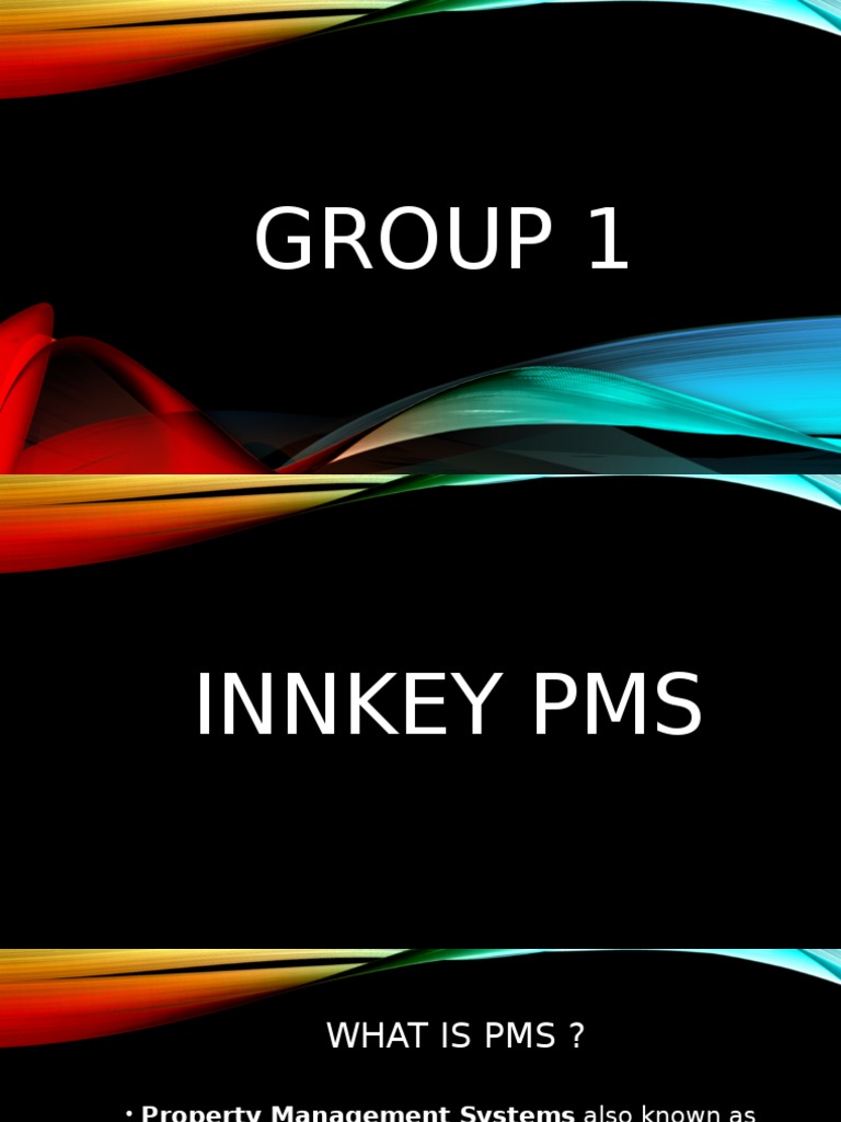 Group 1 (Innkey PMS) | Download Free PDF | Hotel | Cloud Computing