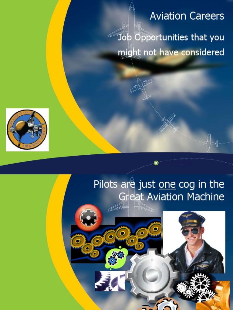 Aviation Careers: Job Opportunities That You Might Not Have Considered ...