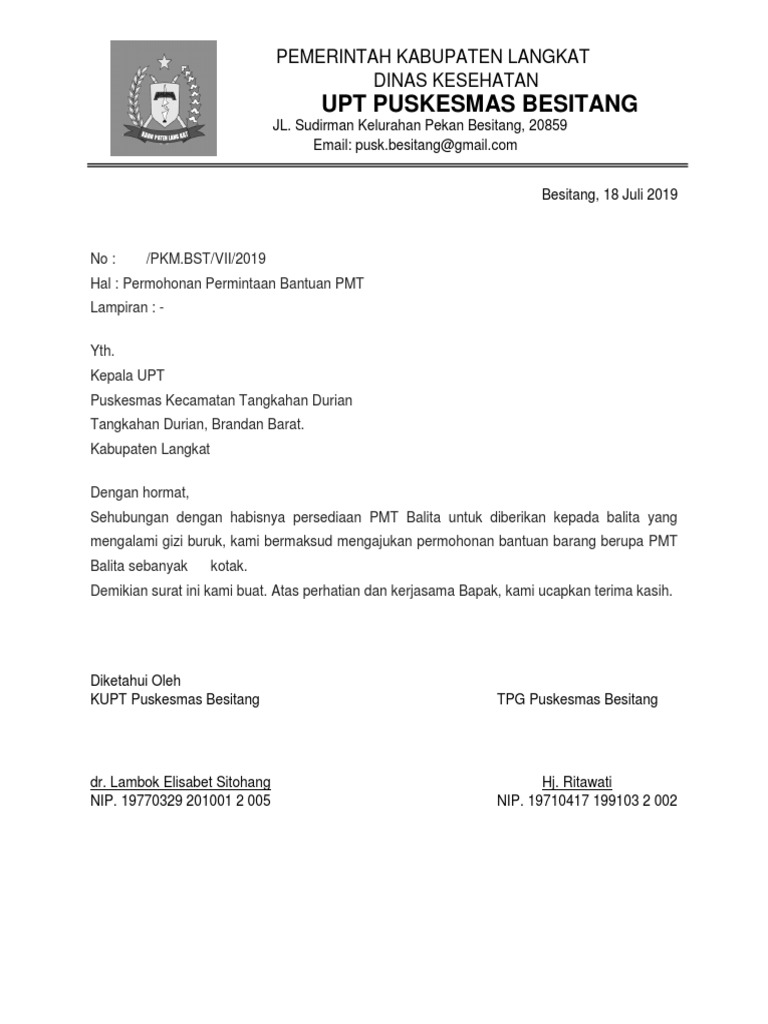 Contoh Surat | PDF