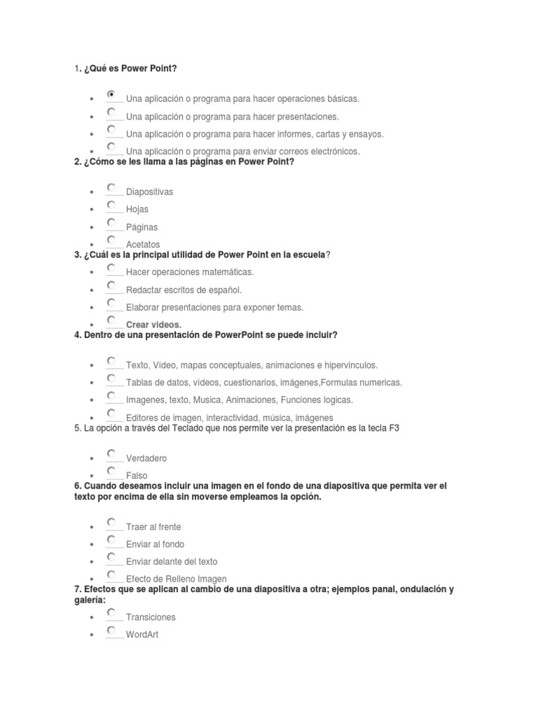 Test Power Point | PDF | Microsoft PowerPoint | Software